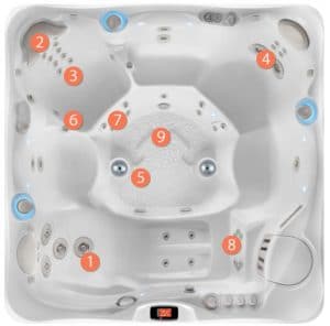 Geneva™ - Caldera Spas The Geneva | New Zealand Spa Pools | Caldera Spas